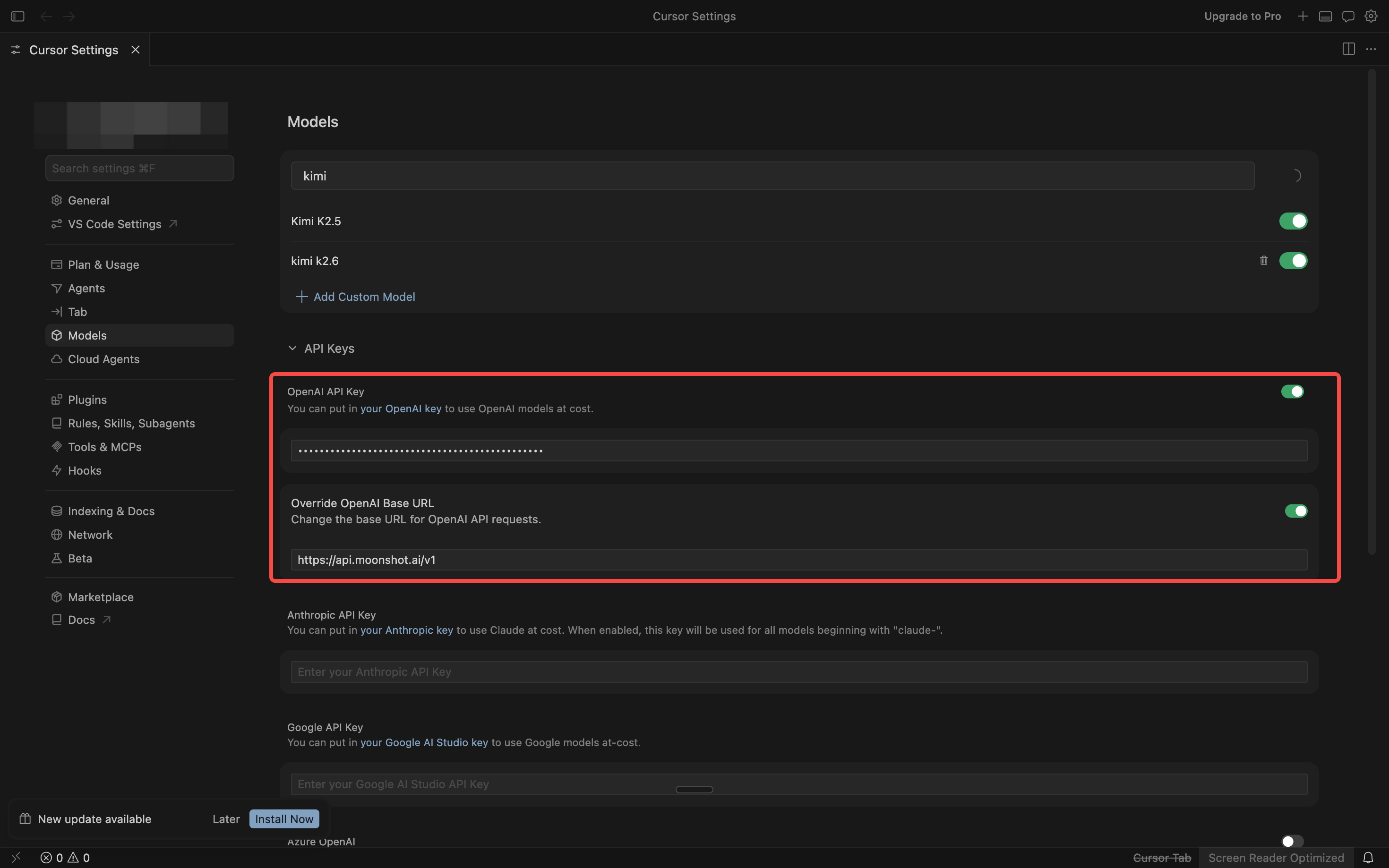 Votre propre API dans Cursor : guide de configuration pour 2026