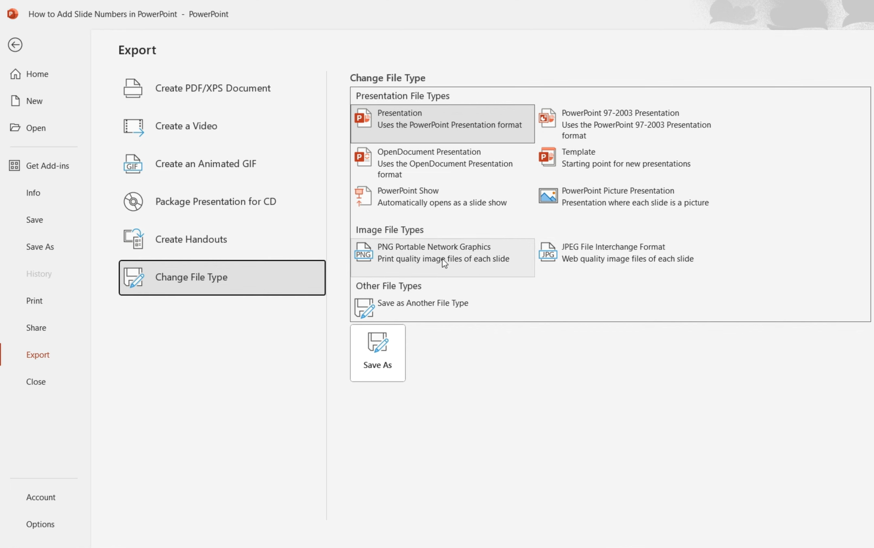 Convert PowerPoint to PNG: Easy Step-by-Step Guide